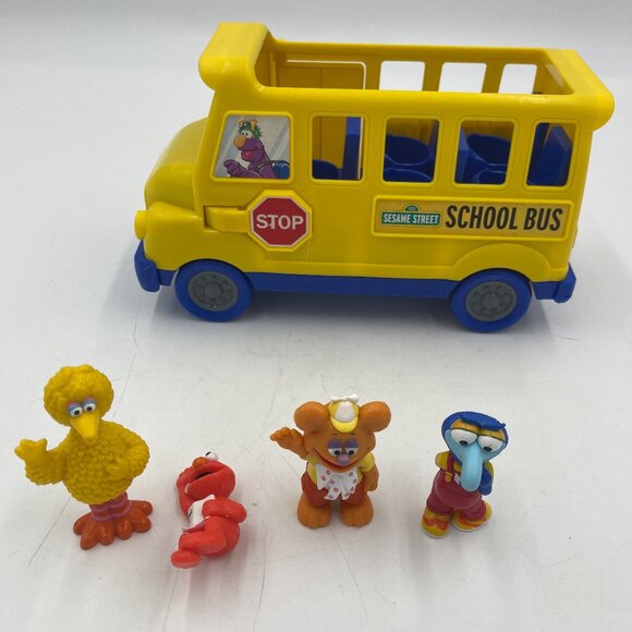 Fisher-Price | Toys | Fisher Price Sesame Street School Bus Special ...